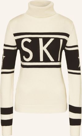 Perfect Moment Perfect Moment Pullover Schild Aus Merinowolle weiss