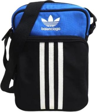 Balenciaga unisex, Pre-owned, Noir, Taille: ONE Size Sac bandouli&egrave;re en nylon Pre-owned