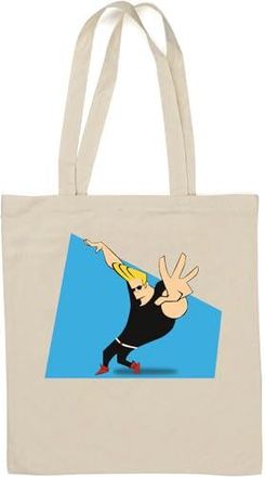 Generic Sac fourre-tout en coton naturel à la recherche dun homme cool Blanc