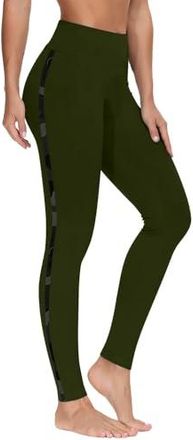 Generic Legging de sport pour femme - Opaque - Pantalon de yoga - Taille haute - Pantalon de sport - Pantalon de fitness - Push Up - Legging de yoga - Stretch