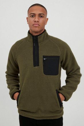 Indicode Fleecejacke IDTrout Herren Fleecejacke mit Stehkragen