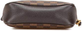 Louis Vuitton Crossbody Bags - Damier Ebene Trousse Pochette - Gr. unisize - in Braun - f&uuml;r Damen