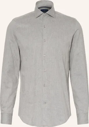 Paul & Shark Paul & Shark Flanellhemd Comfort Fit grau