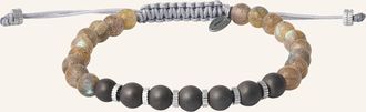 Tateossian Tateossian Armband Makramee grau