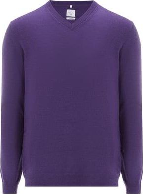 Au Printemps Paris Kaschmirpullover - Violet