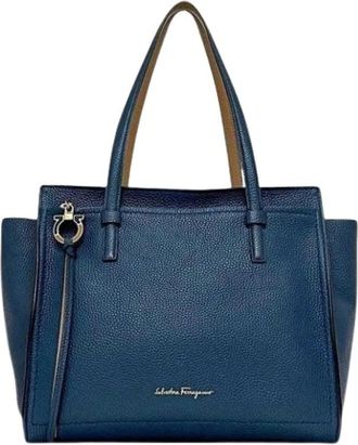 Ferragamo Damen, Pre-Owned, Blau, ONE SIZEGr&ouml;&szlig;e