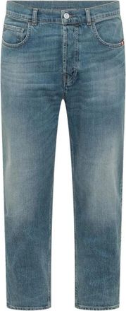 Amish Homme, Jeans, Bleu, Taille: W32 Jeans droits