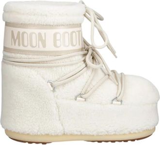 Moon Boot MB Icon Low Fleece - - Shoes - Damen - Wei&szlig; - 39 EU