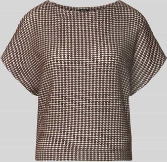 OPUS Regular Fit T-Shirt aus Baumwoll-Mix Modell Gutina