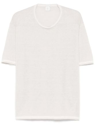 Eleventy t-shirt en maille - Tons neutres