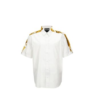 Versace Jeans Couture Herren, Shirts, Wei&szlig;, LGr&ouml;&szlig;e