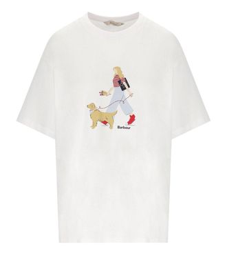 Barbour T-SHIRT DERWENT BLANC BARBOUR