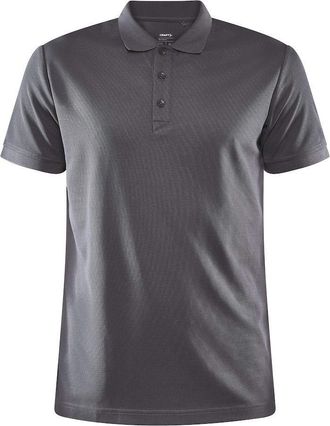 Craft Herren Core Unify Poloshirt Polohemd, grau, L