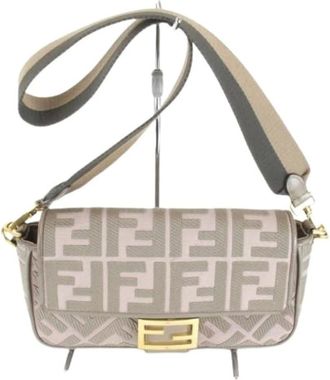 Fendi Sac bandouli&egrave;re vintage en toile Pre-owned - Femme - Pre-owned - Rose - Taille: ONE Size