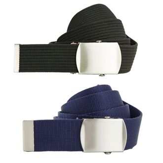 shenky Stoffg&uuml;rtel | 4cm Breite | Stoff G&uuml;rtel mit G&uuml;rtelschnalle | Herreng&uuml;rtel | Canvas | Damen | Schnalle | Dameng&uuml;rtel | belt | Textilg&uuml;rtel | Doppelpack