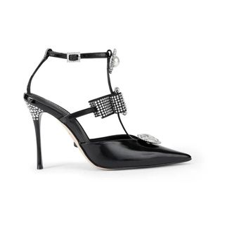 Kurt Geiger Bow Point Gladiator Court - - Shoes - Damen - Schwarzk - 36 EU