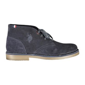 U.S.Polo Association Blaue Schn&uuml;rstiefel Herrenschuhe - - Shoes - Herren - Blau - 44 EU