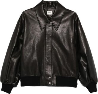 Khaite Femme, Vestes, Noir, Taille: 38 FR Shelman Jacket