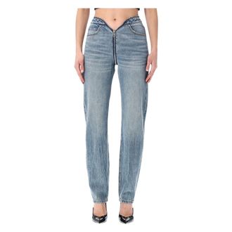 Alexander Wang Femme, Jeans, Bleu, Taille: W27 Loose-fit Jeans