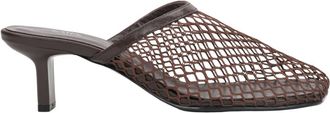 Estro & Luminara Femme, Chaussures, Brun, Taille: 37 EU Sandales Mules Perfor&eacute;es