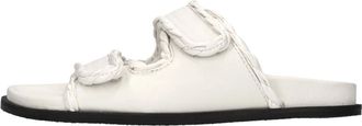 Elena Iachi Femme, Chaussures, Blanc, Taille: 39 EU M52 Mule
