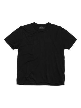 Les Tien t-shirt en coton à col montant - Noir