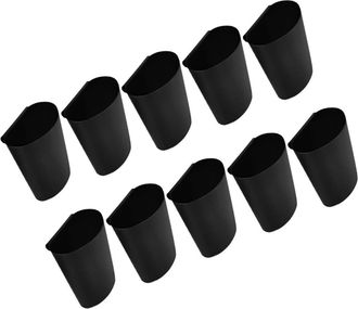 BESPORTBLE DECHOUS 10 St&uuml;ck Teiliges H&auml;ngender Aufbewahrungskorb f&uuml;r Rollwagen Kunststoff Organizer Becher mit Flachem Boden Vielseitig Nutzbar als Ablagekorb St