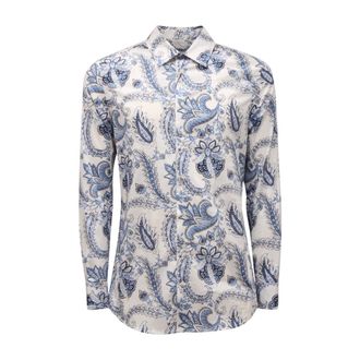 Etro Herren, Shirts, Weiß, LGröße