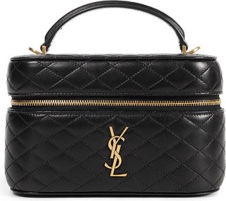 Saint Laurent Gaby Vanity Bag in Leather