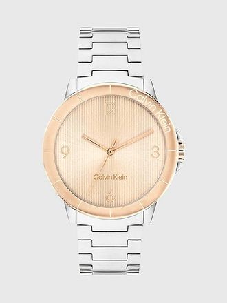 Calvin Klein Armbanduhr Mit Linearem Zifferblatt - Silver - Damen - Einheitsgröße
