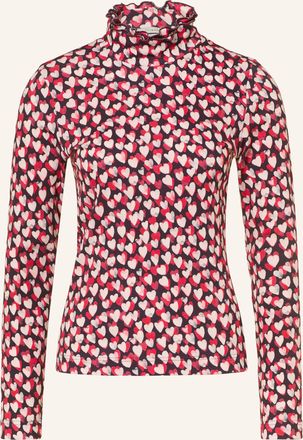 Lilienfels Lilienfels Longsleeve Mit R&uuml;schen rot