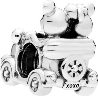 Pandora Mickey And Minnie Vintage Car Charm - Femme - Accessoires - Gris - Taille: ONE Size