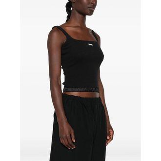 Entire studios Ribbed Sleeveless Tank Top - Black