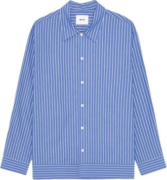 Nn.07 Nn07, Homme, Chemises, Bleu, Taille: XL Overshirt