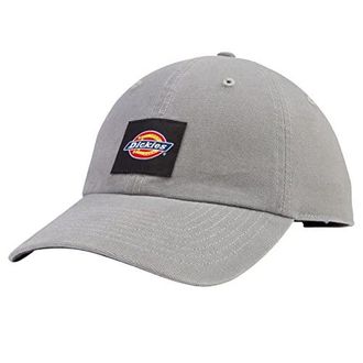 Dickies Casquette en Lin délavé Baseball, Gris, Taille Unique Homme