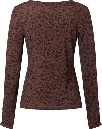More & More T-Shirt stylishes, schmales Leoshirt