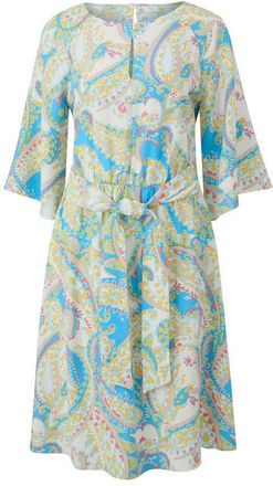 s.Oliver Minikleid Kleid Viskose-Kleid mit Fledermaus&auml;rmeln