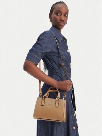 Tommy Hilfiger Handtasche Th Daily Mini Tote AW0AW18379 Braun