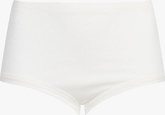 Calvin Klein Culotte taille haute Tyra en coton m&eacute;lang&eacute;