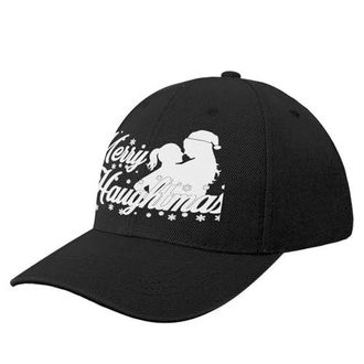 Generic Casquette de baseball Merry Haughtmas - A Wayhaught Earpmas Casquette de baseball mignonne visi&egrave;re chapeau de randonn&eacute;e chapeaux occidentaux pour femm
