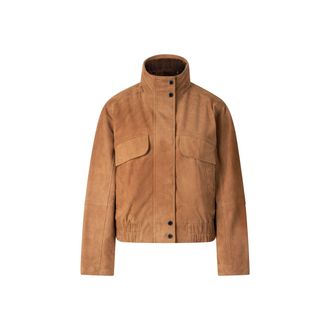 Bogner Leder-Blouson Anouk f&uuml;r Damen - Cognac - 46