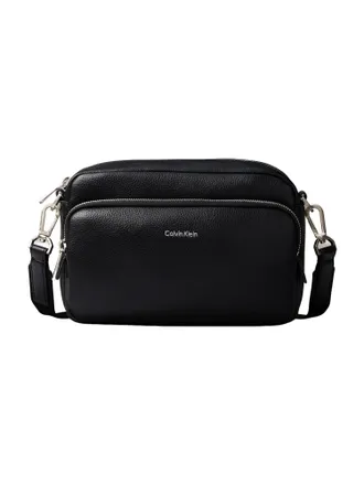 Calvin Klein Kameratasche Logo Pebbled Camera