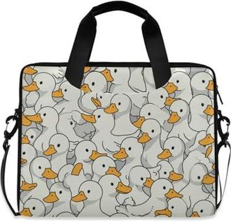 Alaza Sac pour ordinateur portable de 40,6 &agrave; 15,6 pouces, sac &agrave; bandouli&egrave;re pour ordinateur portable de 40,6 &agrave; 15,6 pouces, sac fourre-tout pour femme, homm