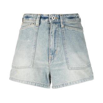 Kenzo Blaue Denim-Shorts - - Shorts - Damen - Blau - W26