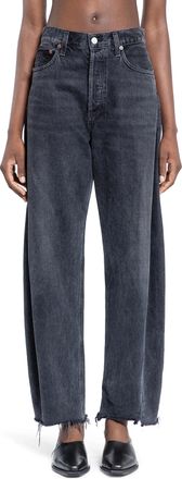 A Gold E WOMAN BLACK JEANS