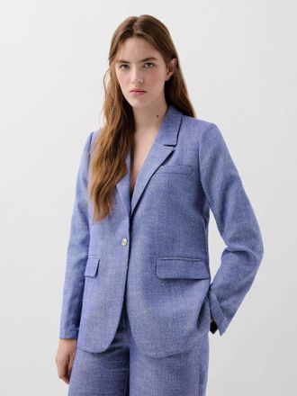Scalpers Linen Studs Blazer