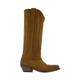 Golden Goose Wish Star Bottes - Femme - Chaussures - Brun - Taille: 36 EU