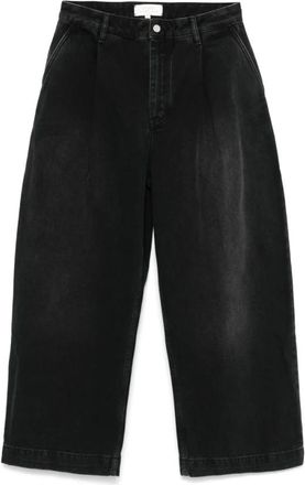 STUDIO NICHOLSON Homme, Jeans, Noir, Taille: XL Jeans Coupe Ample