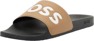 BOSS Boss Aryeh npvlg 10251721 01 Sandales &agrave; Claquettes pour Homme, Beige, 42 EU