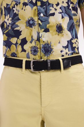 Eden Park Ceinture Élastique En Caoutchouc Uni Noir